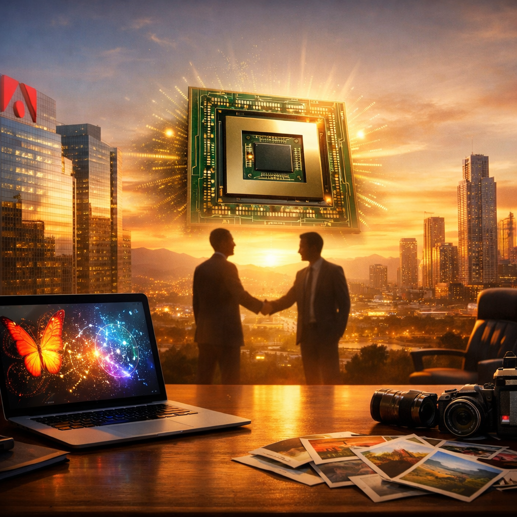 Adobe's AI Pivot: NVIDIA Deal, CEO Exit & Q1 2026.