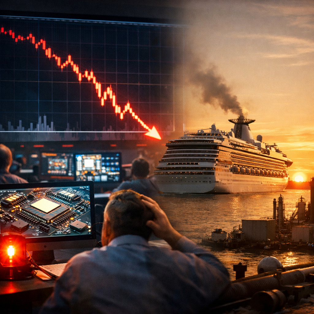 KOSPI Plunge Slams AI Chip Stocks; Carnival Warns